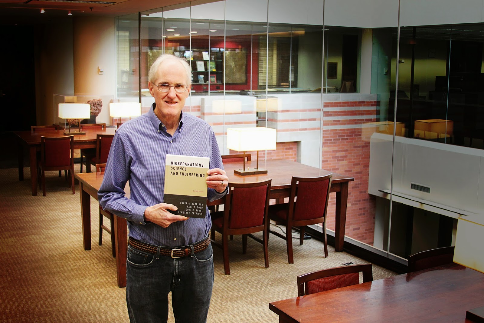 CBME professor, Roger Harrison, publishes new edition bioseparations book